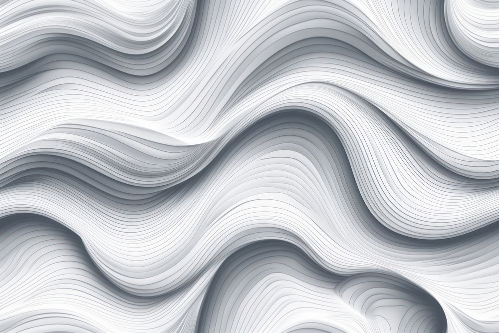 Wave pattern backgrounds texture white. | Premium Photo Illustration ...