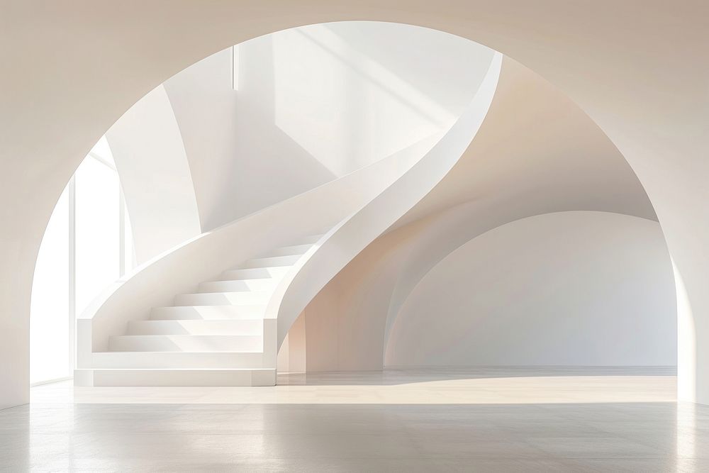 Stairs arch architecture staircase building. | Free Photo - rawpixel