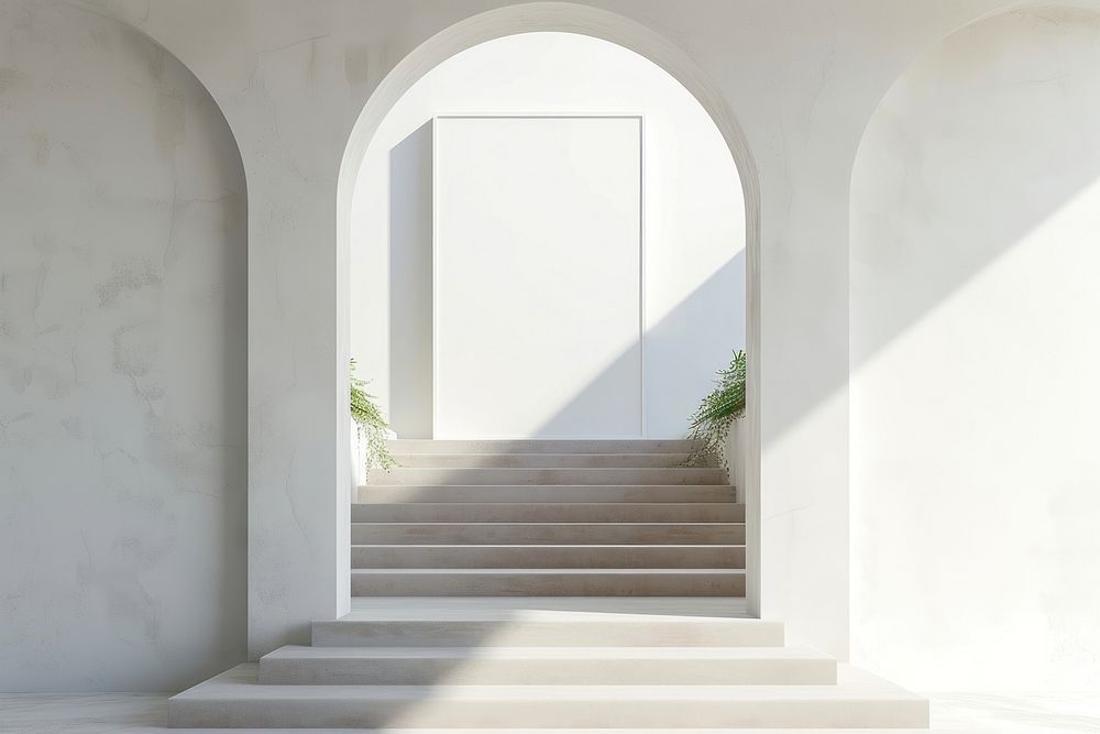 Stairs arch architecture staircase building. | Premium Photo - rawpixel
