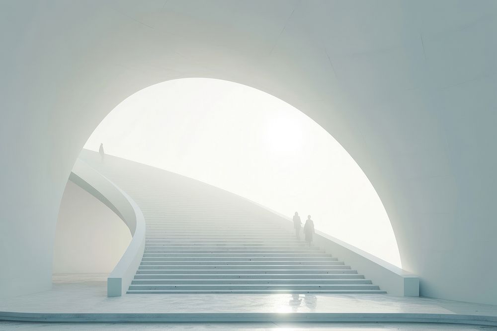 Stairs arch architecture staircase building. | Free Photo - rawpixel