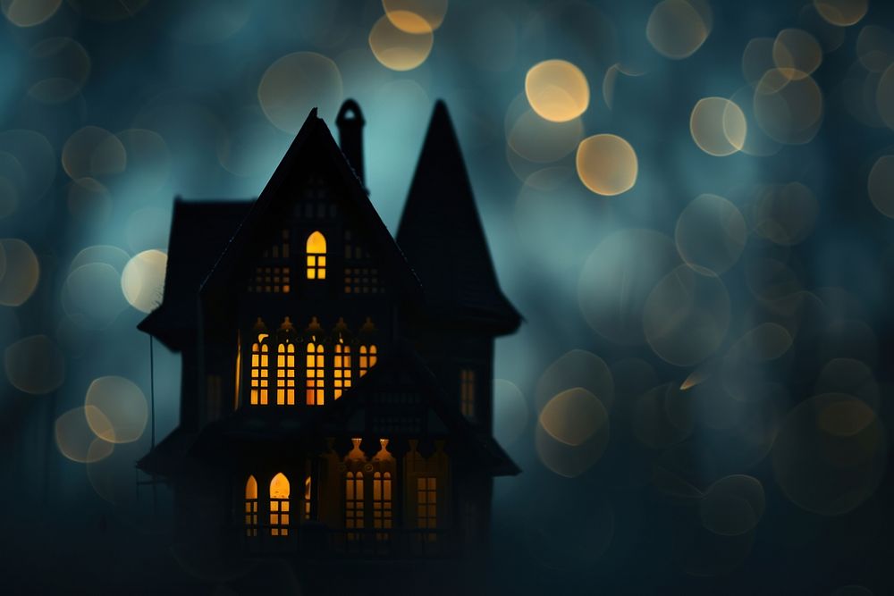 Haunted house architecture building outdoors. | Premium Photo - rawpixel