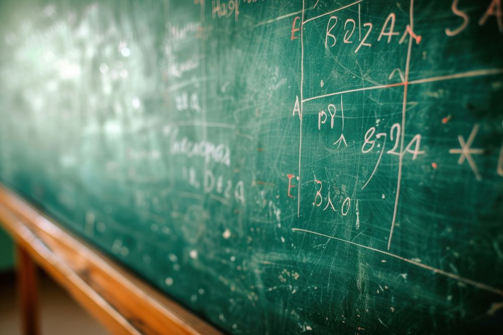 Mathematical mathematics blackboard formula. | Free Photo - rawpixel