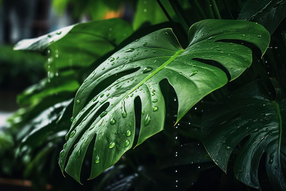 Monstera and backyard garden plant | Premium Photo - rawpixel