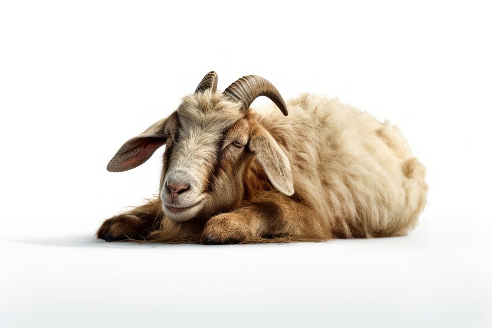 Sleepy goat livestock mammal animal. | Premium Photo - rawpixel