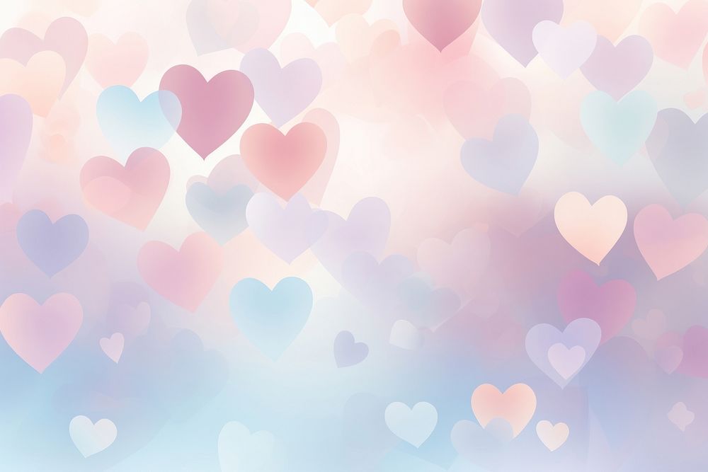 Pastel hearts backgrounds blackboard defocused. | Premium Photo ...