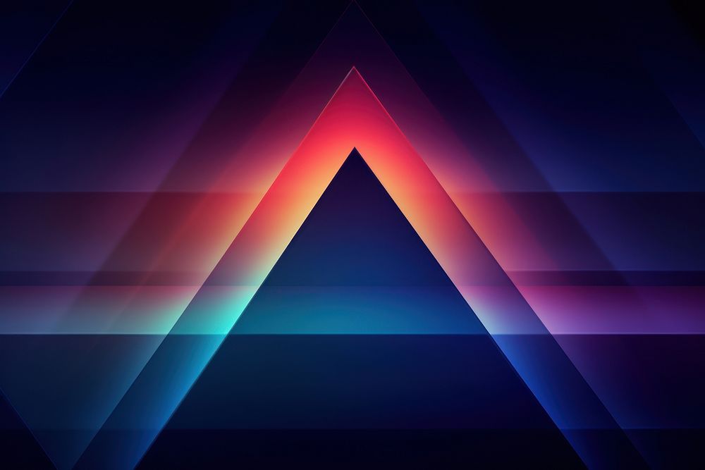 Triangle backgrounds technology abstract. | Premium Photo Illustration ...