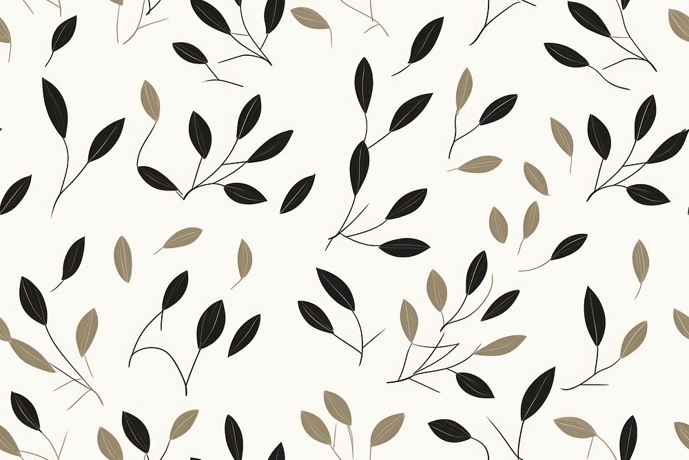 Tiny leaves pattern backgrounds wallpaper. | Premium Photo Illustration ...