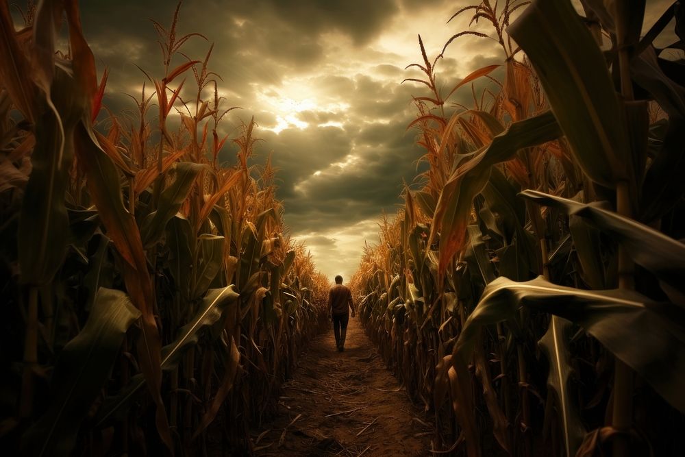 Harvent field agriculture landscape. | Premium Photo - rawpixel