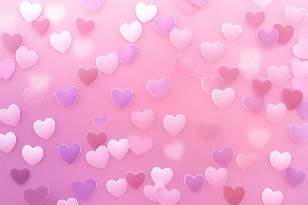 Hearts shaped backgrounds petal pink. | Premium Photo Illustration ...