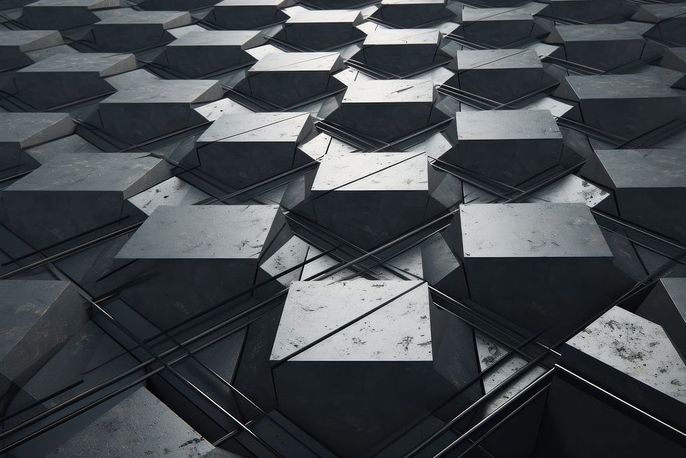 Diamond shape grid architecture flooring | Premium Photo - rawpixel