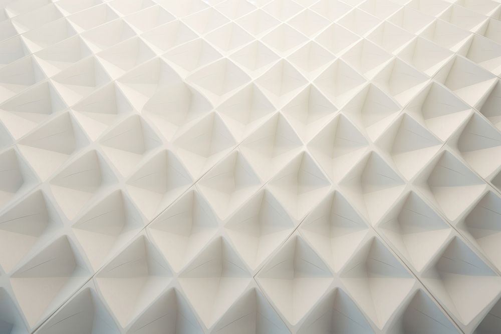 Diamond shape grid white architecture | Premium Photo Illustration ...