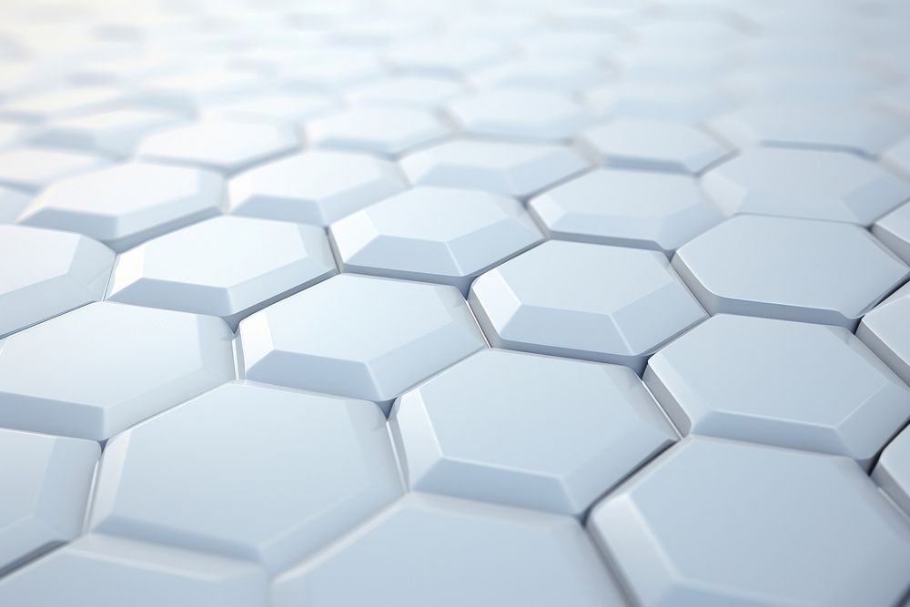 Diamond shape grid white architecture | Premium Photo Illustration ...