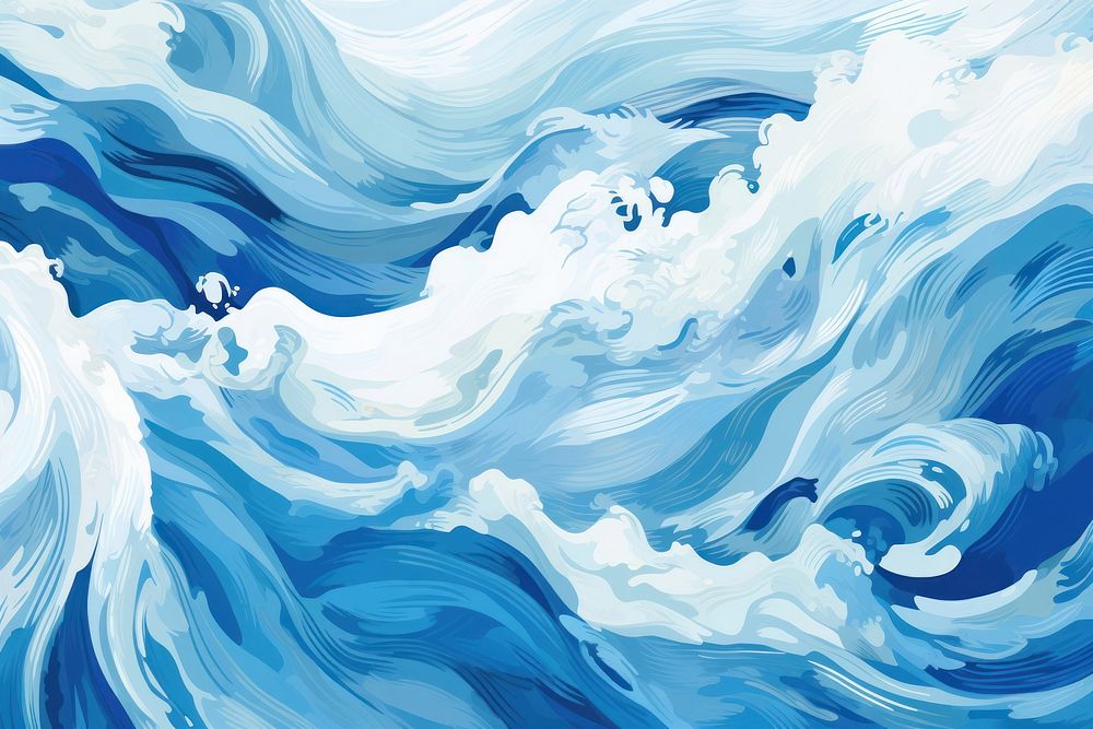 Ocean waves backgrounds abstract outdoors. | Premium Photo Illustration ...