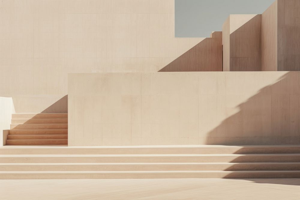 Architecture patterns backgrounds staircase building. | Premium Photo ...