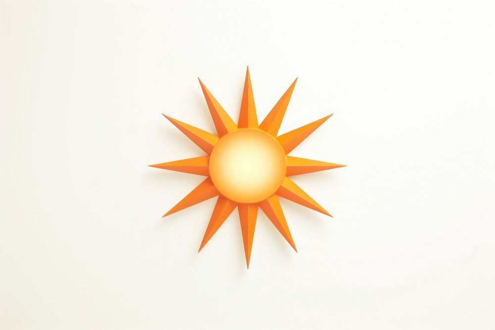 Sun weather symbol light background | Free Photo Illustration - rawpixel