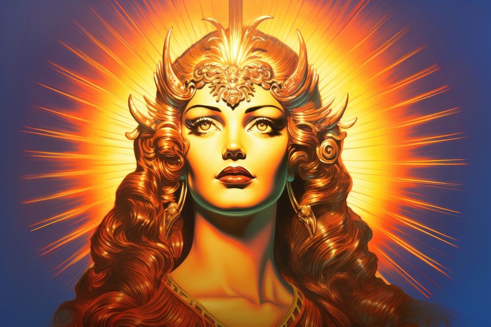 Venus goddess art adult representation. | Premium Photo Illustration ...