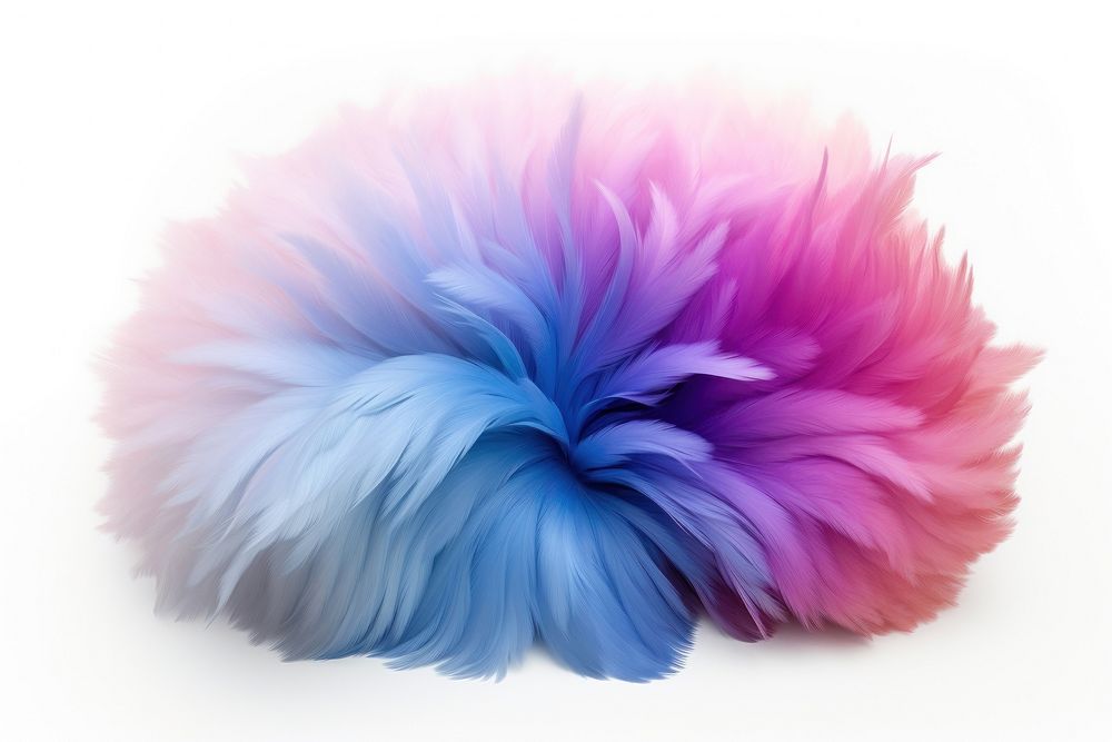 3d render gradient fluffy shape | Premium Photo Illustration - rawpixel