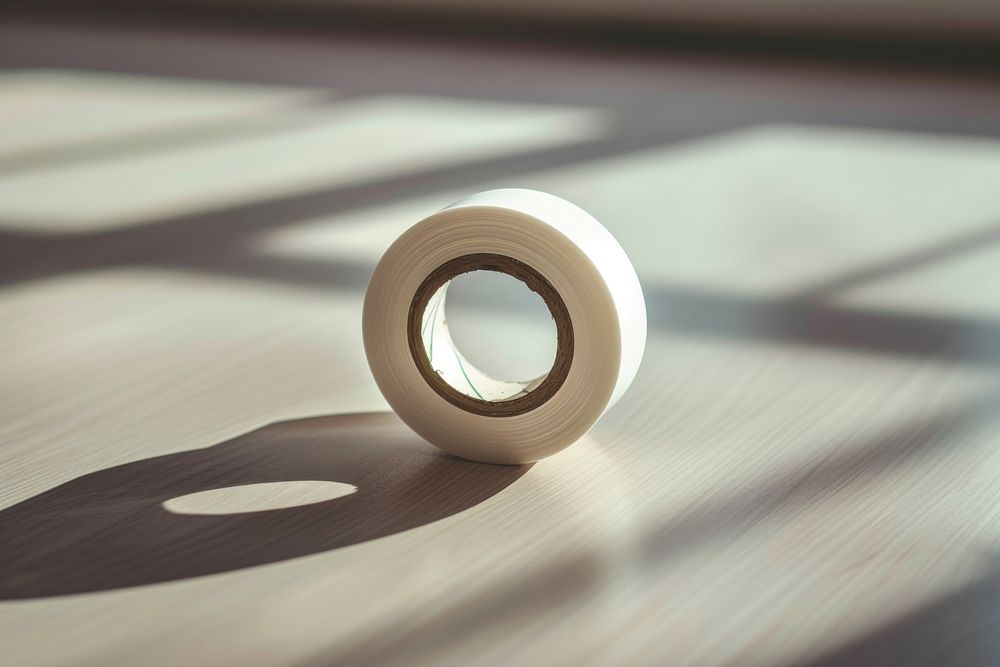 Masking tape circle shadow shape. | Premium Photo - rawpixel