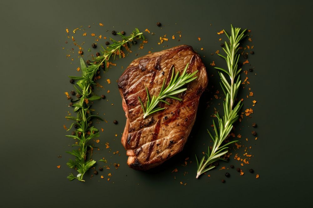 Cooked steak food meat beef. | Premium Photo - rawpixel