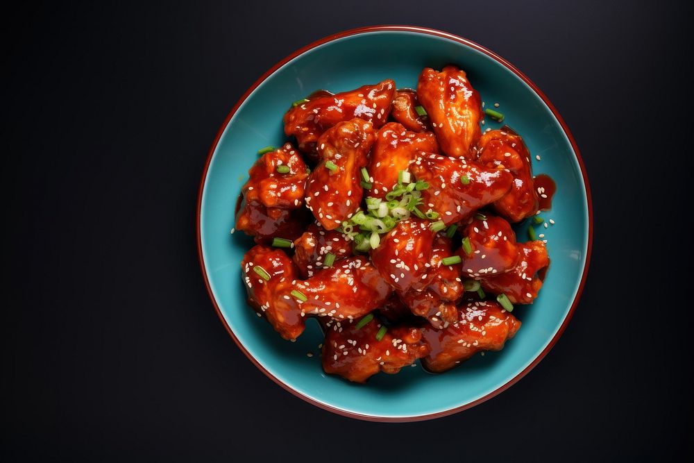 Korean fried chicken food condiment | Premium Photo - rawpixel