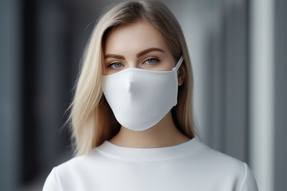 Face mask adult white protection. | Premium Photo - rawpixel