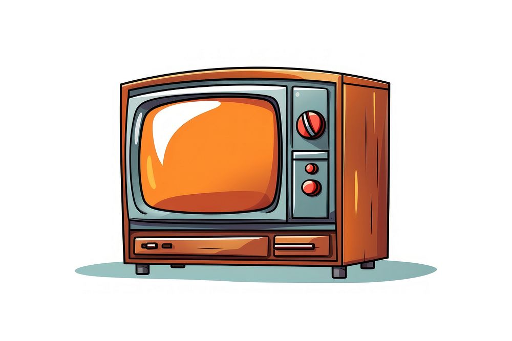 Television cartoon electronics technology | Free Photo Illustration ...