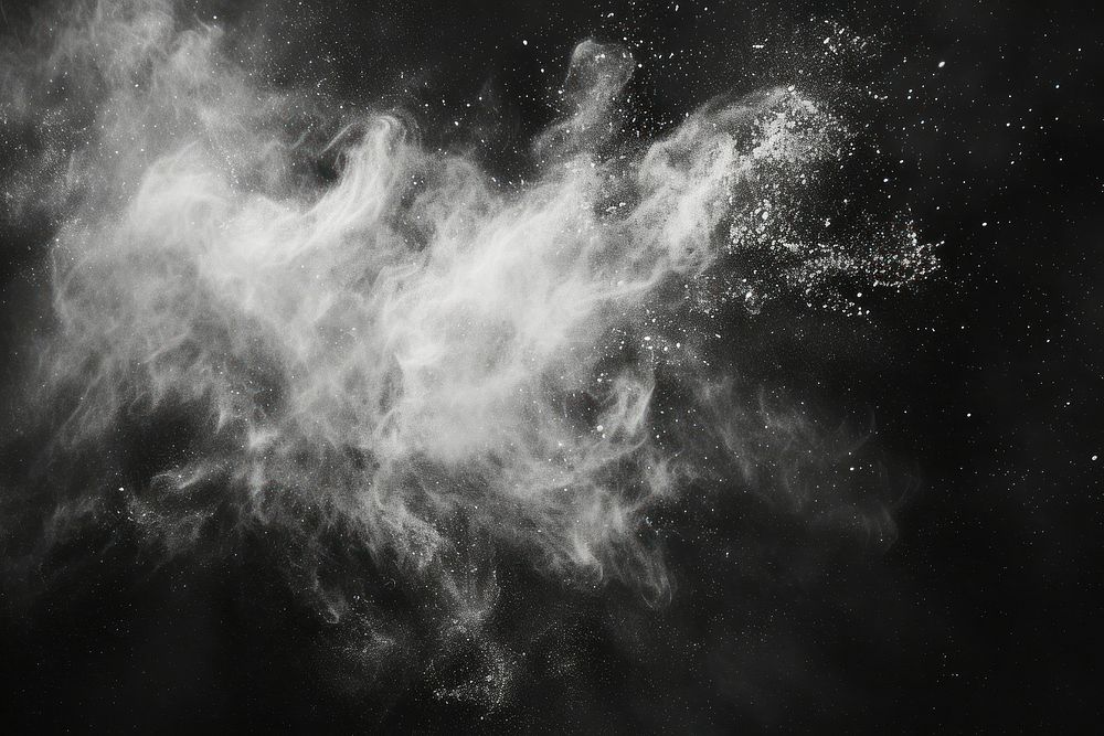 White dust marks smoke black | Premium Photo - rawpixel