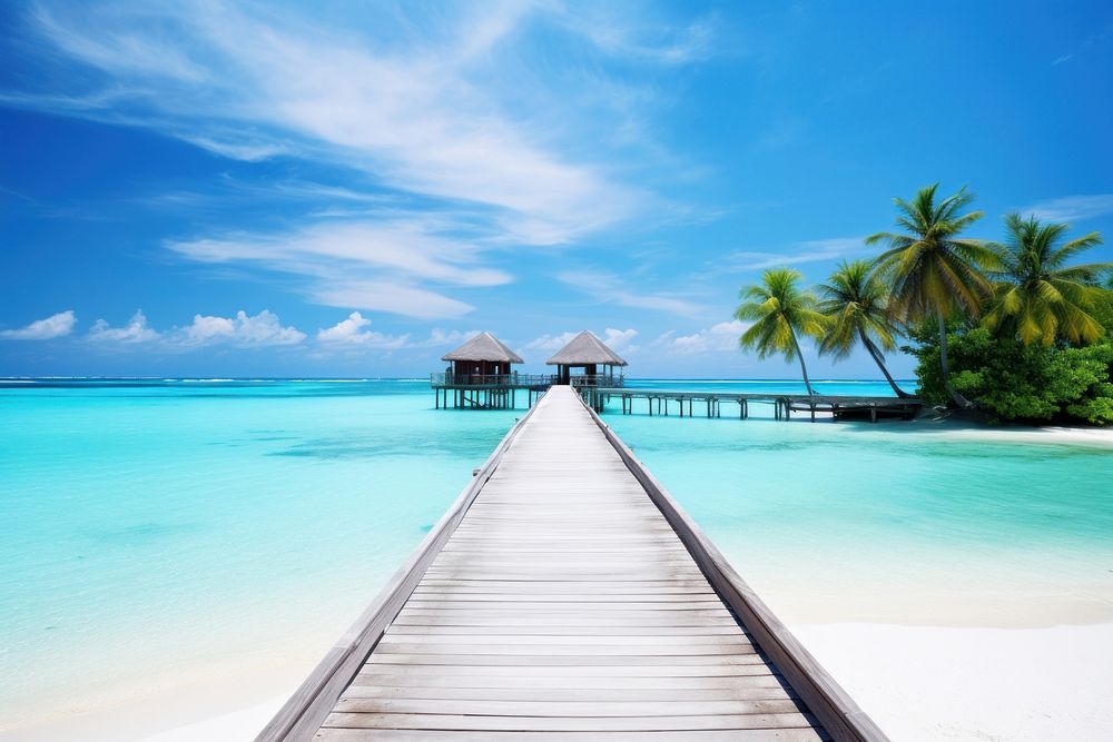 Maldives nature landscape outdoors. | Free Photo - rawpixel