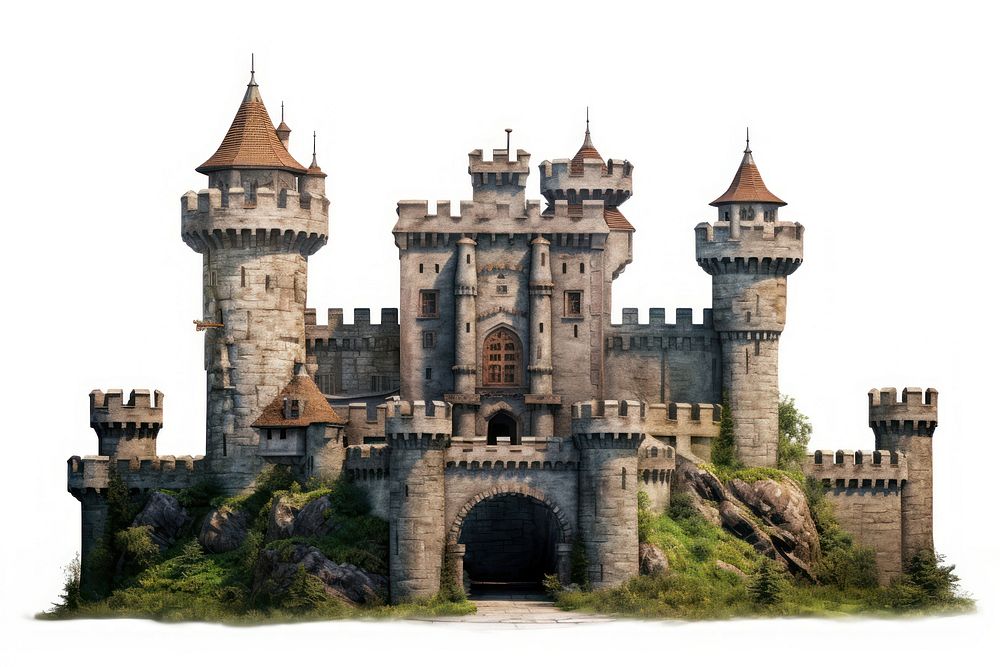 Medieval castle architecture building tower. | Premium Photo - rawpixel