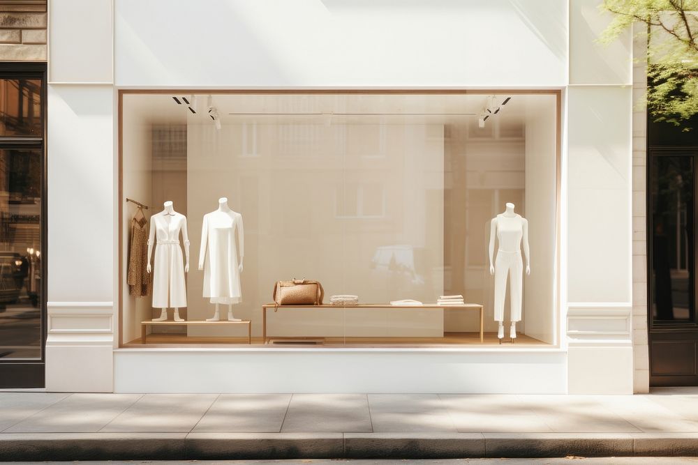 Fashion Storefront Mockup boutique store | Free Photo - rawpixel