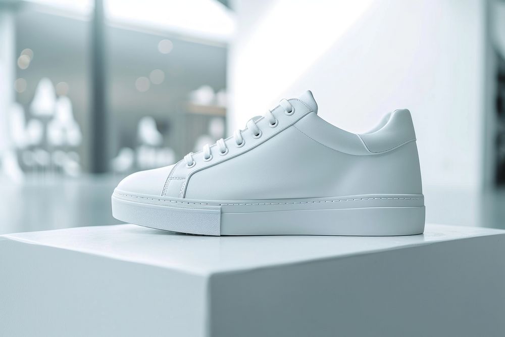 Laboratory shoe footwear white elegance. | Premium Photo - rawpixel
