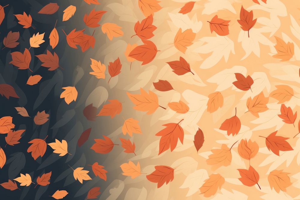 Fall leaves texture backgrounds pattern | Premium Photo Illustration ...