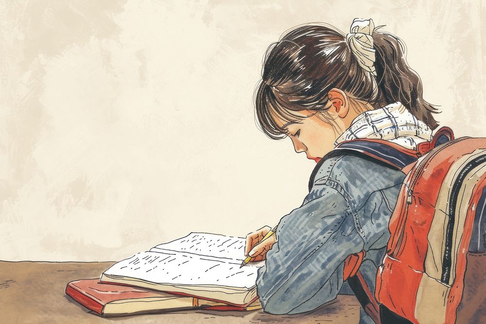 Student learning drawing sketch. | Premium Photo Illustration - rawpixel