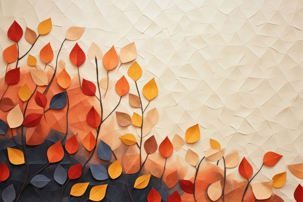 Fall leaves art backgrounds abstract. | Free Photo Illustration - rawpixel