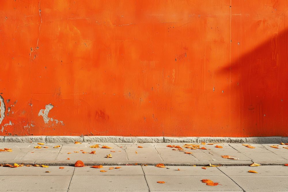 Orange wall architecture backgrounds. | Free Photo - rawpixel