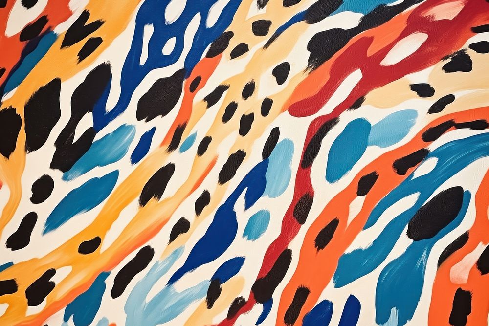 Animal print backgrounds abstract painting. | Premium Photo ...