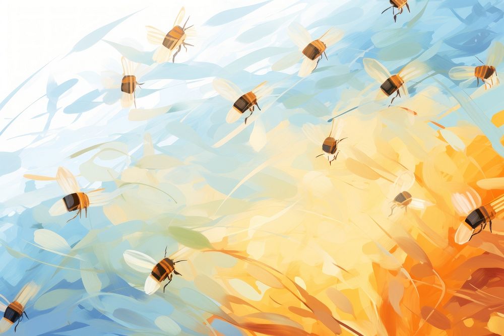 Bees backgrounds abstract outdoors. | Premium Photo Illustration - rawpixel