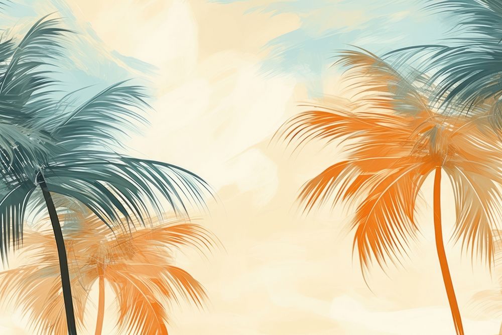 Palm trees backgrounds abstract outdoors. | Premium Photo Illustration ...
