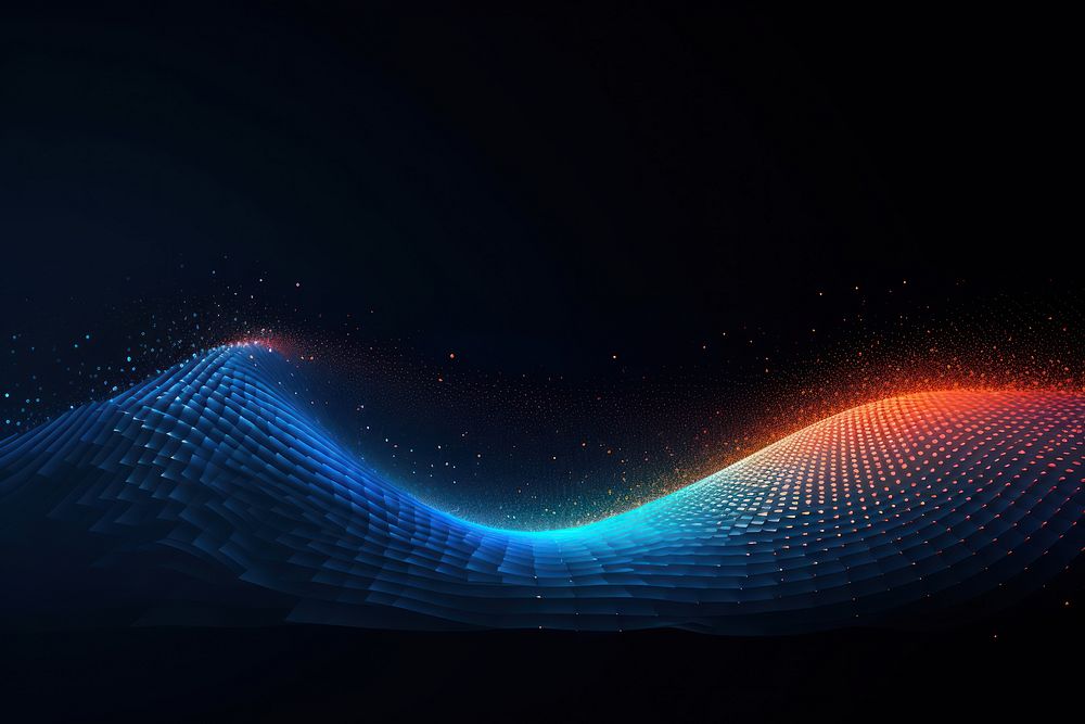 Abstract gradient particle backgrounds futuristic | Free Photo ...