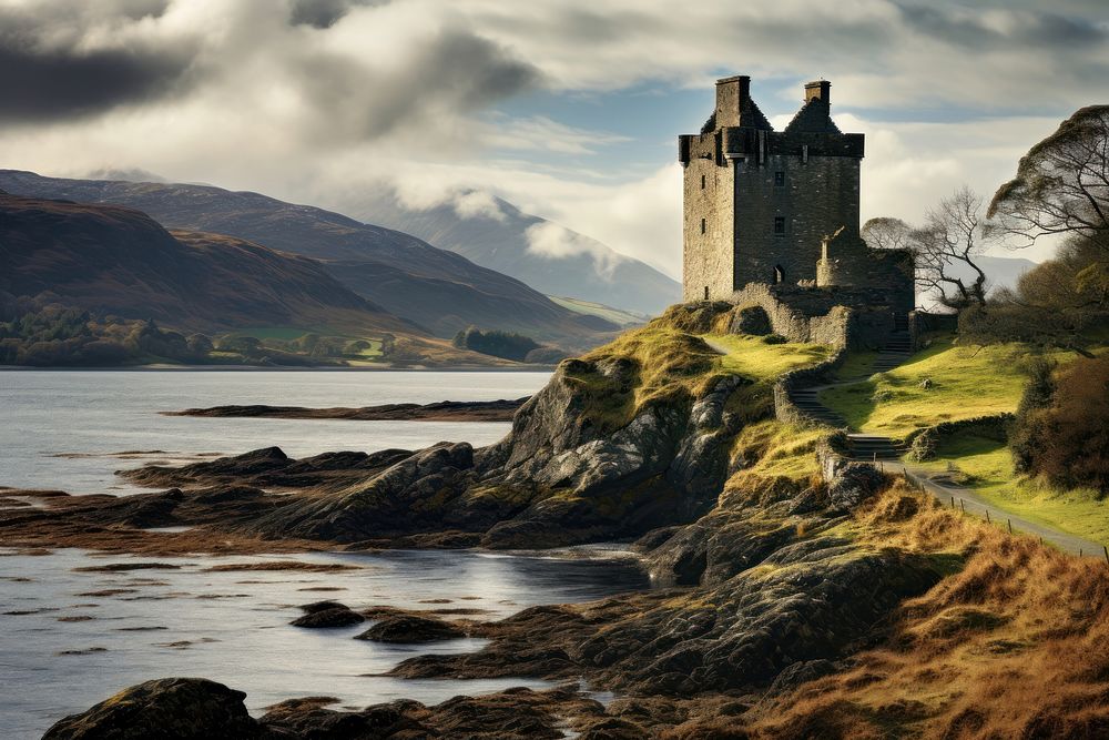 Scotland architecture building castle. | Premium Photo - rawpixel