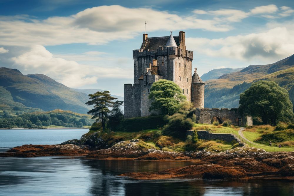 Scotland architecture building outdoors. | Premium Photo - rawpixel