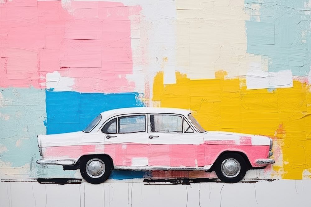 Car art painting vehicle. | Free Photo Illustration - rawpixel