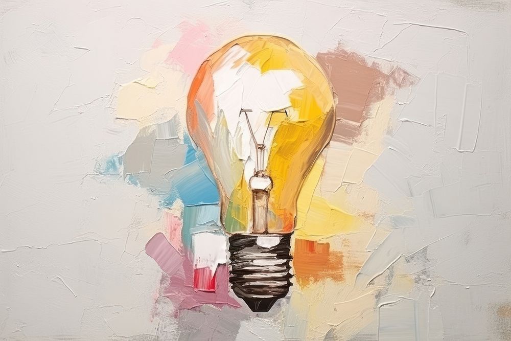 Light art lightbulb abstract. | Premium Photo Illustration - rawpixel