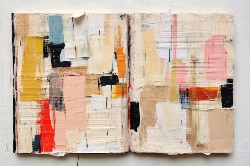 Open book art painting collage. | Free Photo Illustration - rawpixel