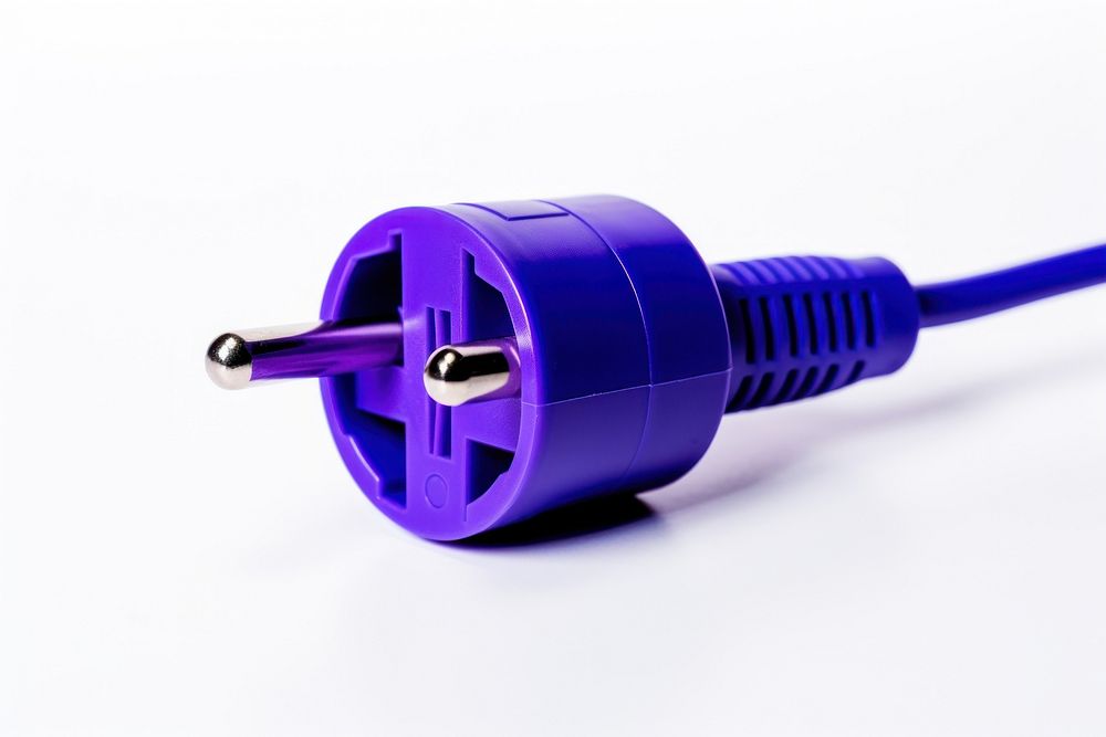 Electric European plug white background | Premium Photo - rawpixel