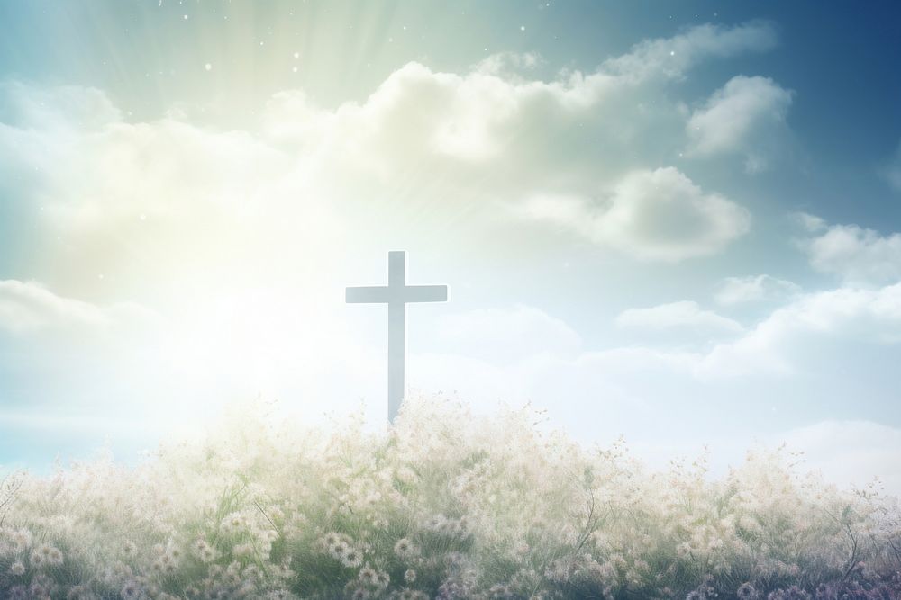 Christian cross landscape outdoors cemetery | Free Photo - rawpixel