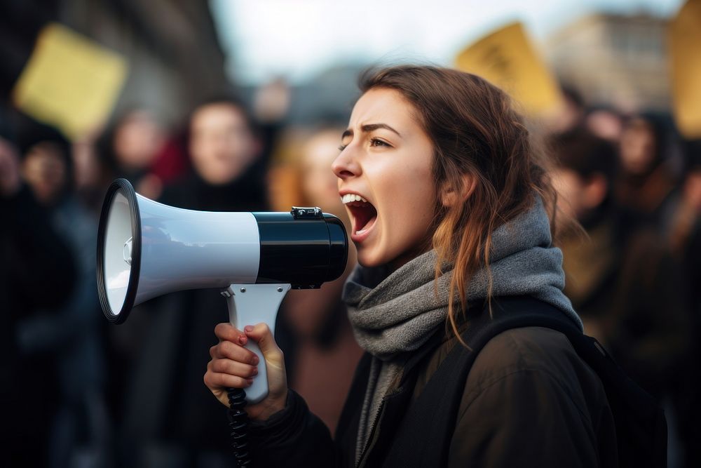 Protest shouting protest architecture. | Free Photo - rawpixel
