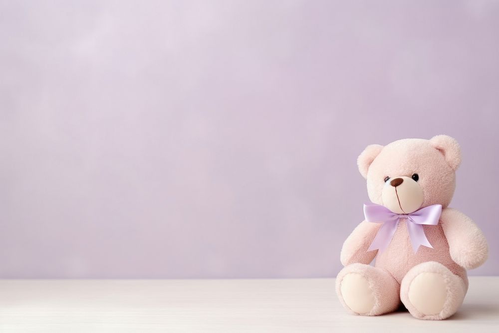 Teddy Bear lavender bear toy. | Free Photo - rawpixel