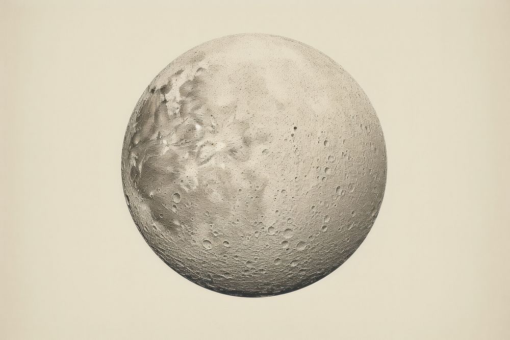 Moon astronomy sphere nature. | Free Photo Illustration - rawpixel