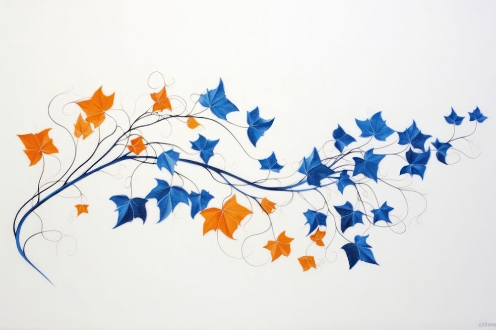 Silkscreen paper ivy graphics pattern | Premium Photo Illustration ...